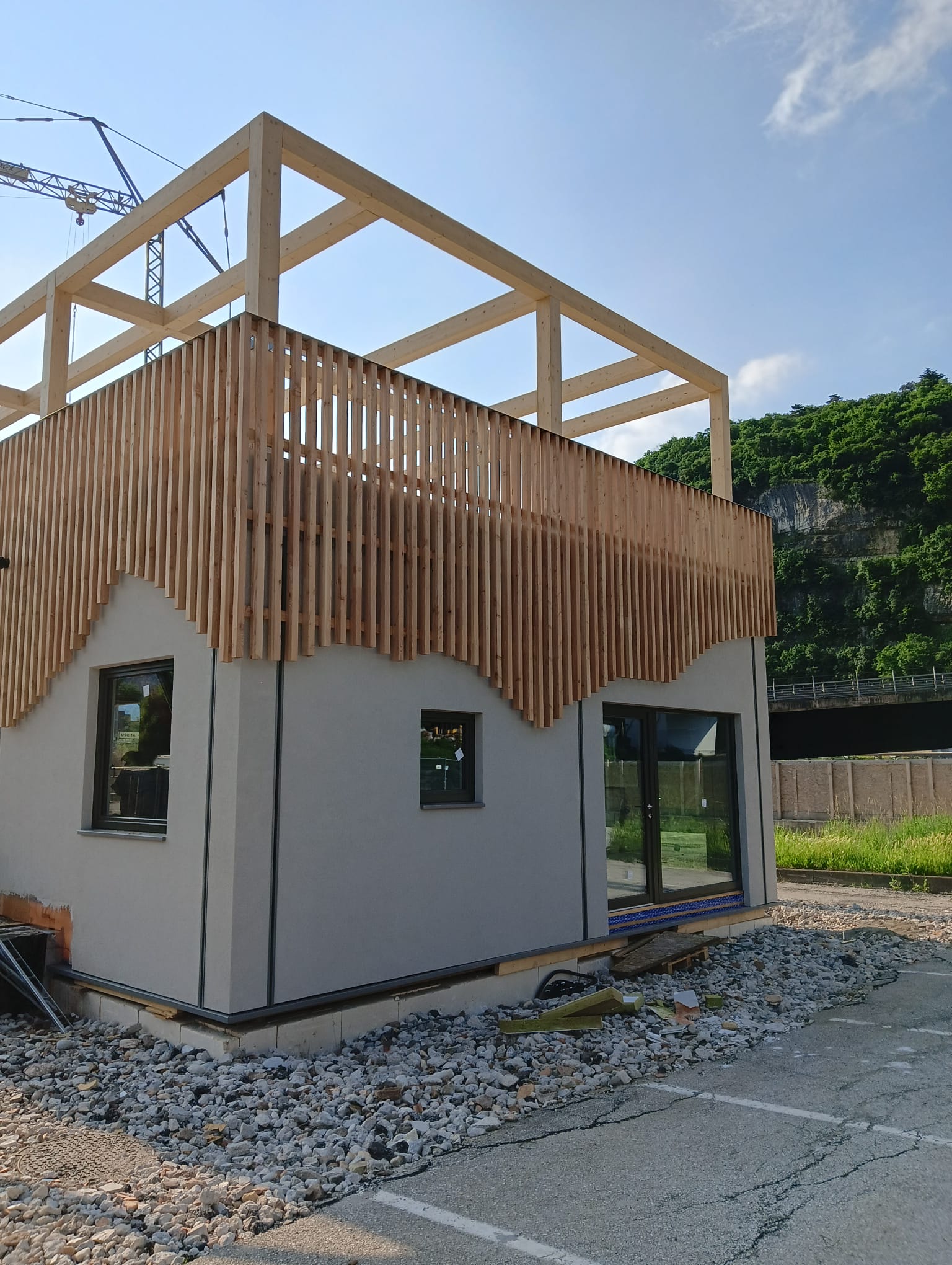 The ARV Demonstration building in Trento is nearing completion. · ARV